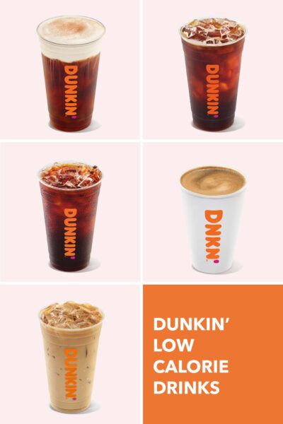30 Dunkin' Low Calorie Drinks - Coffee at Three