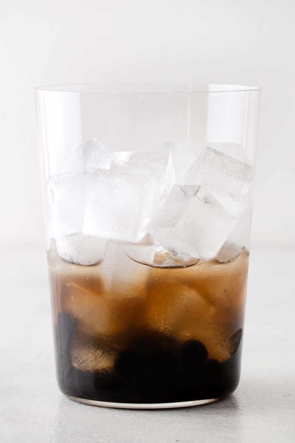 Iced Latte with Boba - Coffee at Three